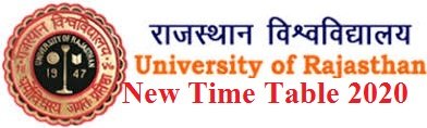 Rajasthan University Time Table 2020: Uniraj UG And PG Admit Card 2020 ...