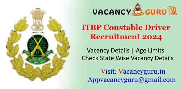 ITBP Constable Driver Online Form 2024 Best ITBP Vacancy